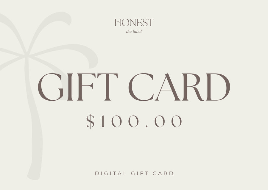 Honest the Label Digital Gift Card – Honest The Label