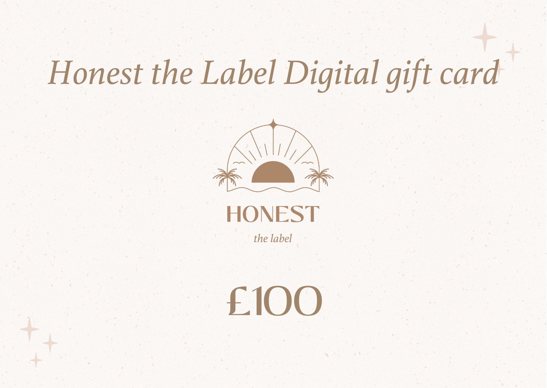 Honest the Label Digital Gift Card – Honest The Label
